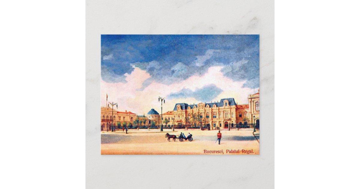 Old Postcard - Bucharest, Romania | Zazzle