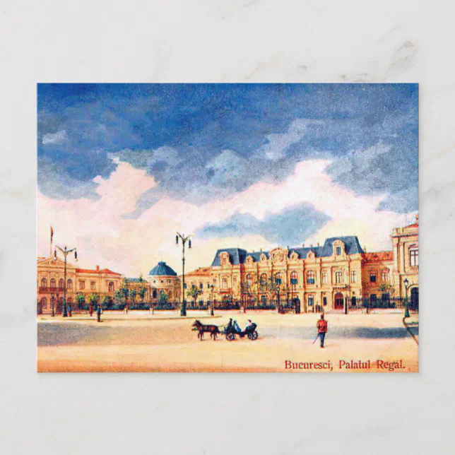 Old Postcard - Bucharest, Romania | Zazzle