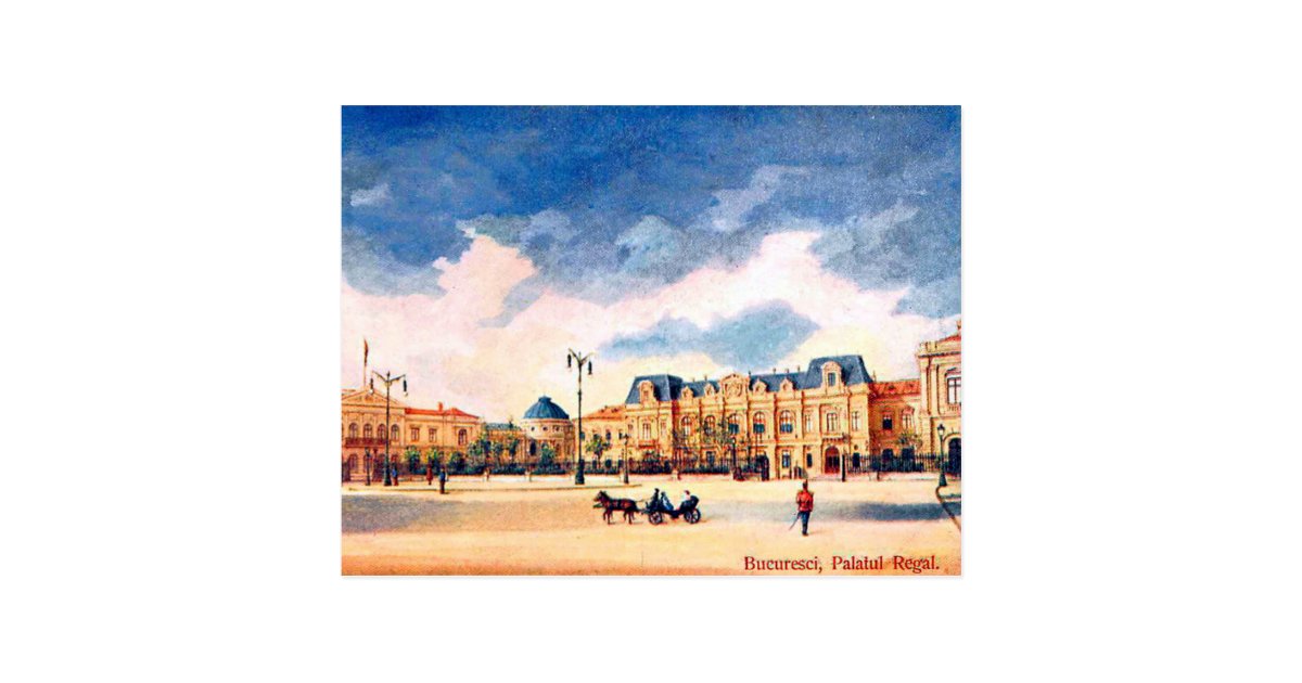 Old Postcard - Bucharest, Romania | Zazzle.com