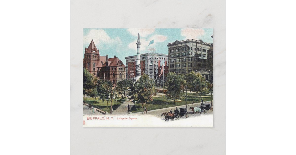 Old Postcard - Buffalo, New York, USA | Zazzle