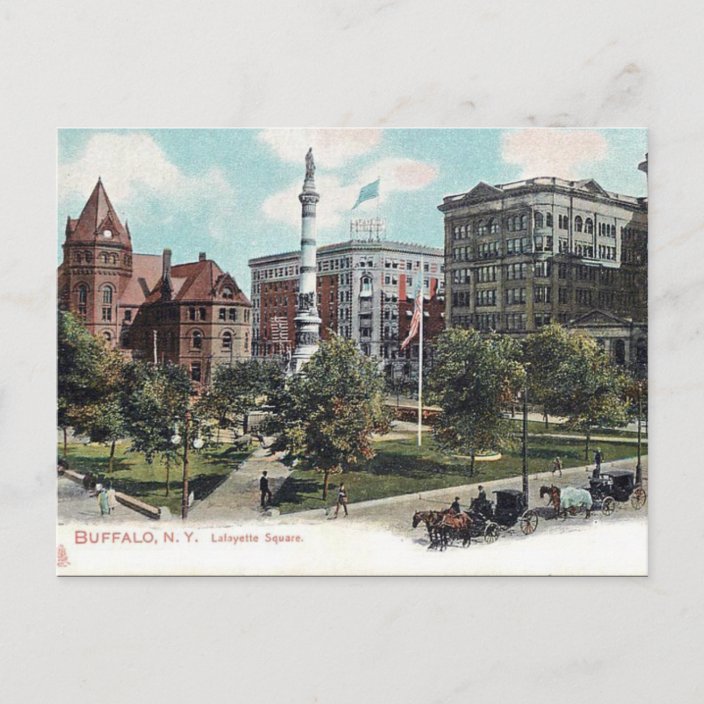 Old Postcard - Buffalo, New York, USA | Zazzle.com
