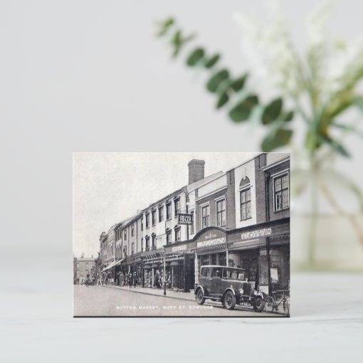 Old Postcard - Bury St Edmunds, Suffolk | Zazzle