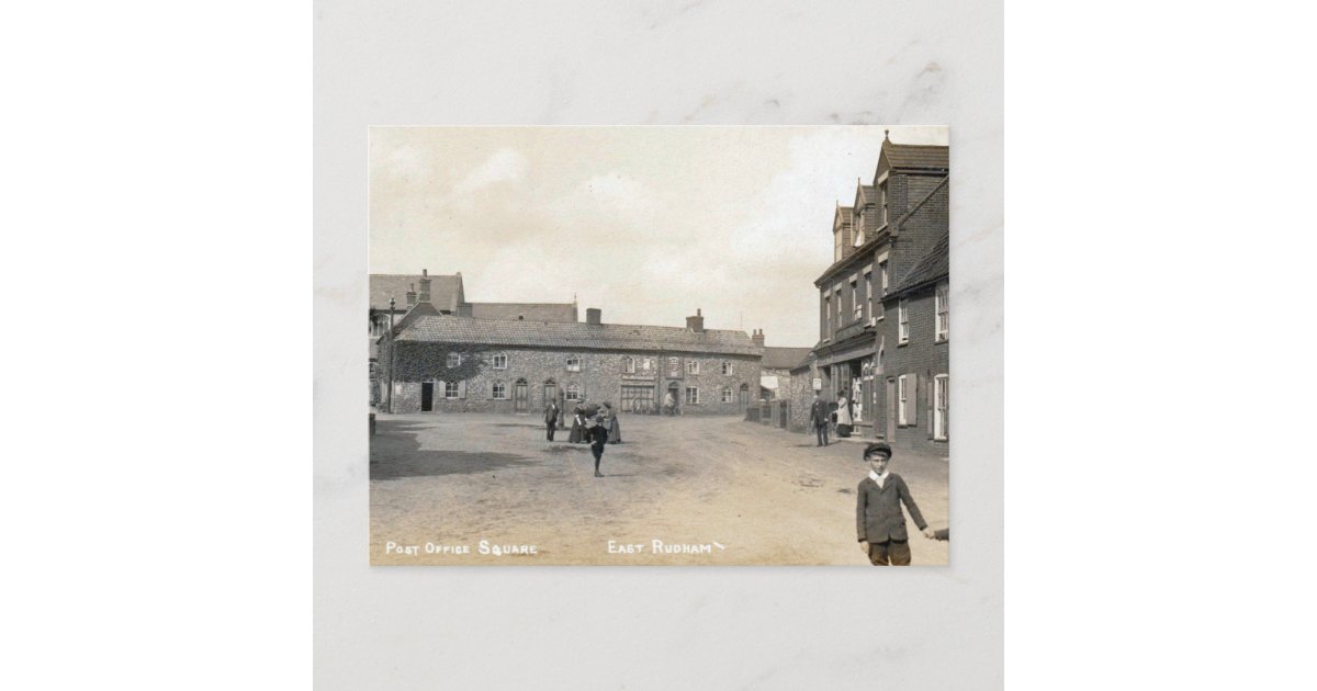 Old Postcard - East Rudham, Norfolk | Zazzle
