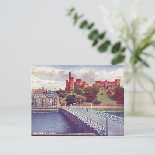 Old Postcard - Inverness Castle, Scotland | Zazzle