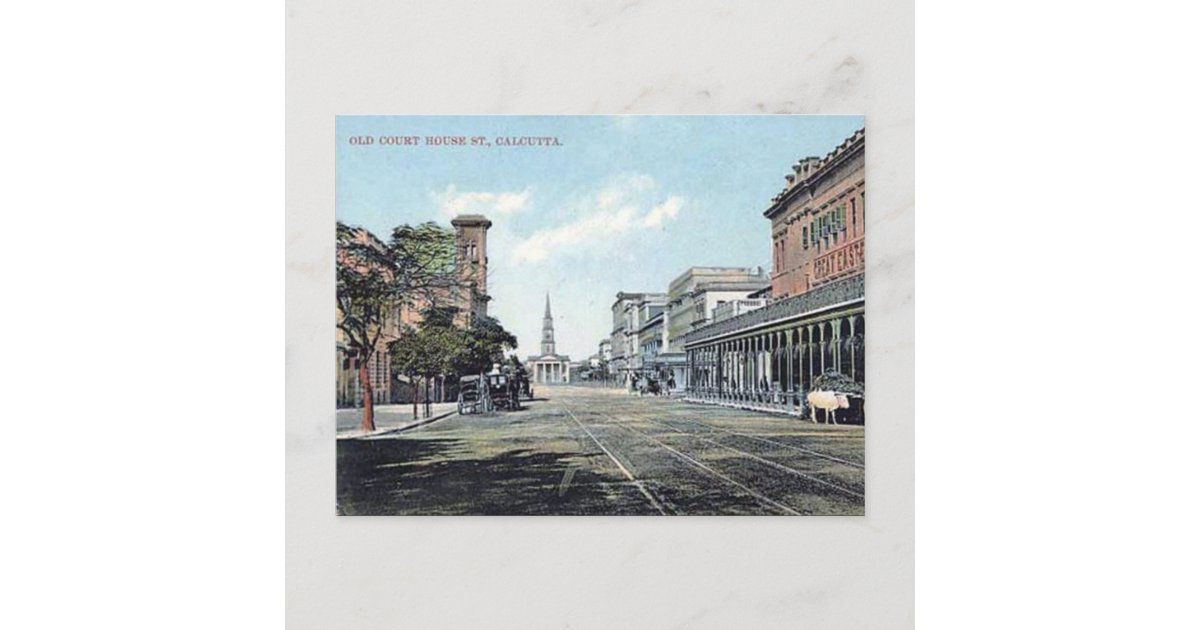 Old Postcard - Kolkata, India | Zazzle