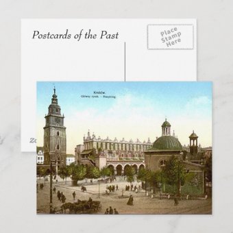 Old Postcard - Krakow, Poland | Zazzle