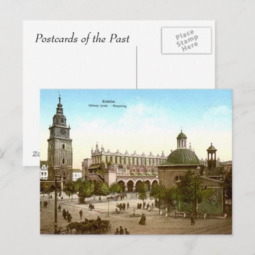 Old Postcard - Krakow, Poland | Zazzle