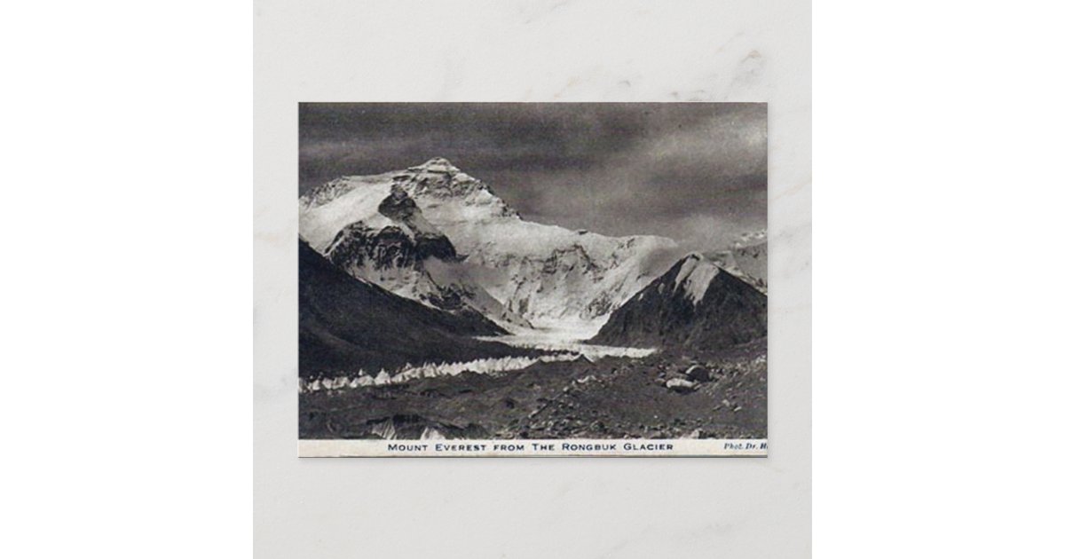 Old Postcard - Mount Everest | Zazzle