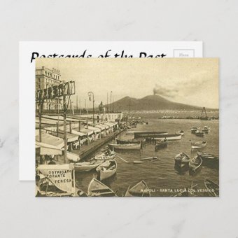 Old Postcard - Naples, Italy | Zazzle