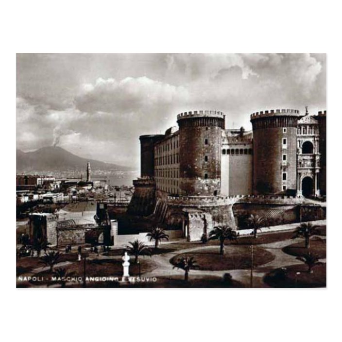 Old Postcard - Naples, Italy | Zazzle.com