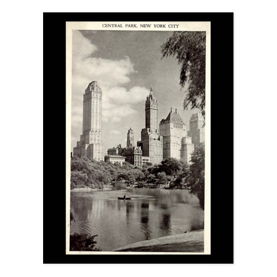 Old Postcard - New York City, Central Park | Zazzle.com