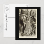 Old Postcard, New York City, Chrysler Building Postcard | Zazzle