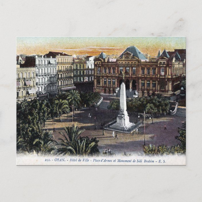 Old Postcard - Oran, Algeria | Zazzle.com