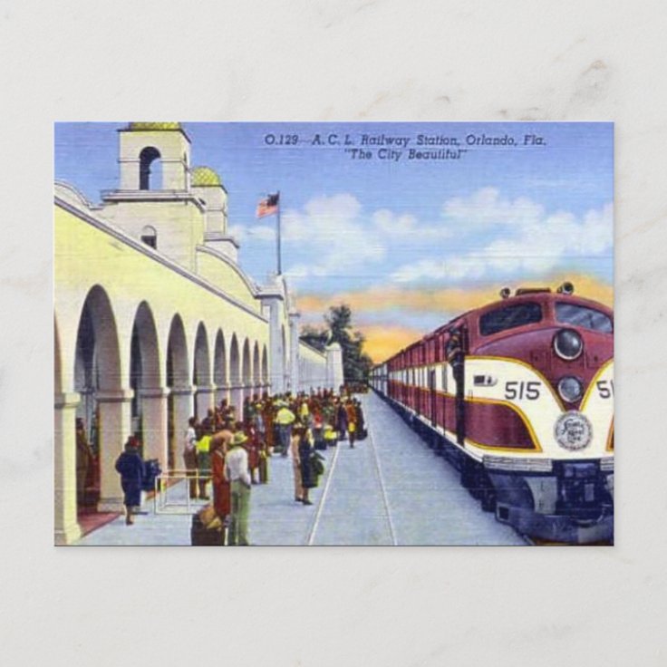 Old Postcard - Orlando. Florida, USA | Zazzle