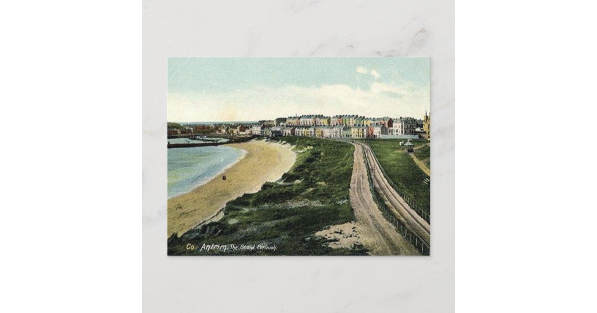 Old Postcard - Portrush, Co Antrim | Zazzle