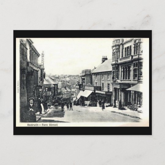 Old Postcard - Redruth, Cornwall | Zazzle.com