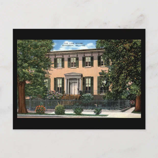 Old Postcard - Savannah, Georgia | Zazzle