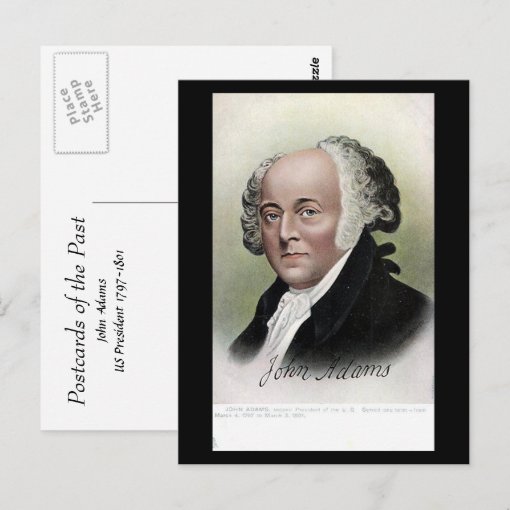 Old Postcard - US President John Adams | Zazzle
