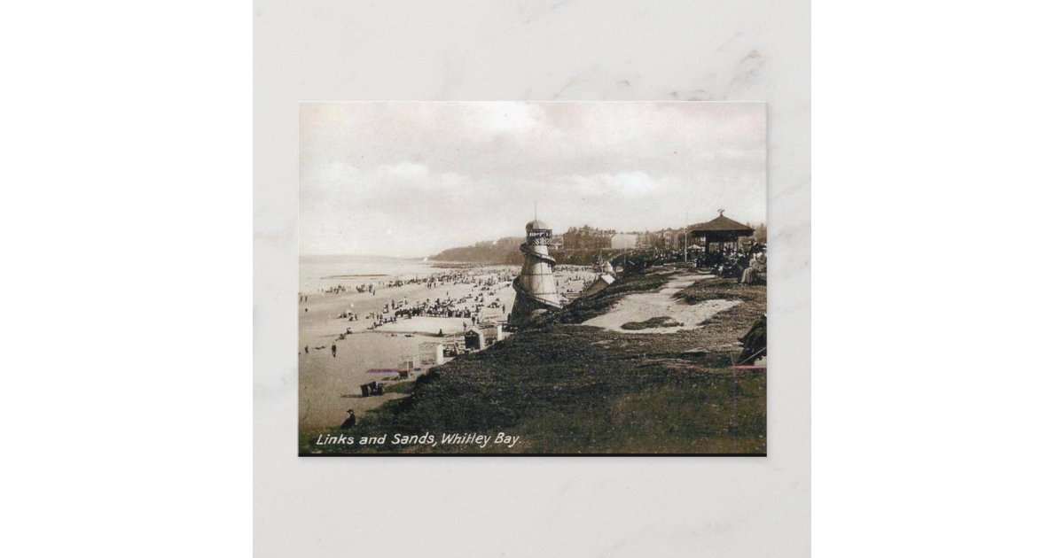 Old Postcard - Whitley Bay, Tyne and Wear | Zazzle