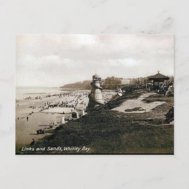 Old Postcard - Whitley Bay, Tyne and Wear | Zazzle