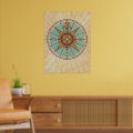 Old Renaissance windrose compass rose map print | Zazzle
