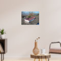 Old Rustic Row Boat Poster | Zazzle