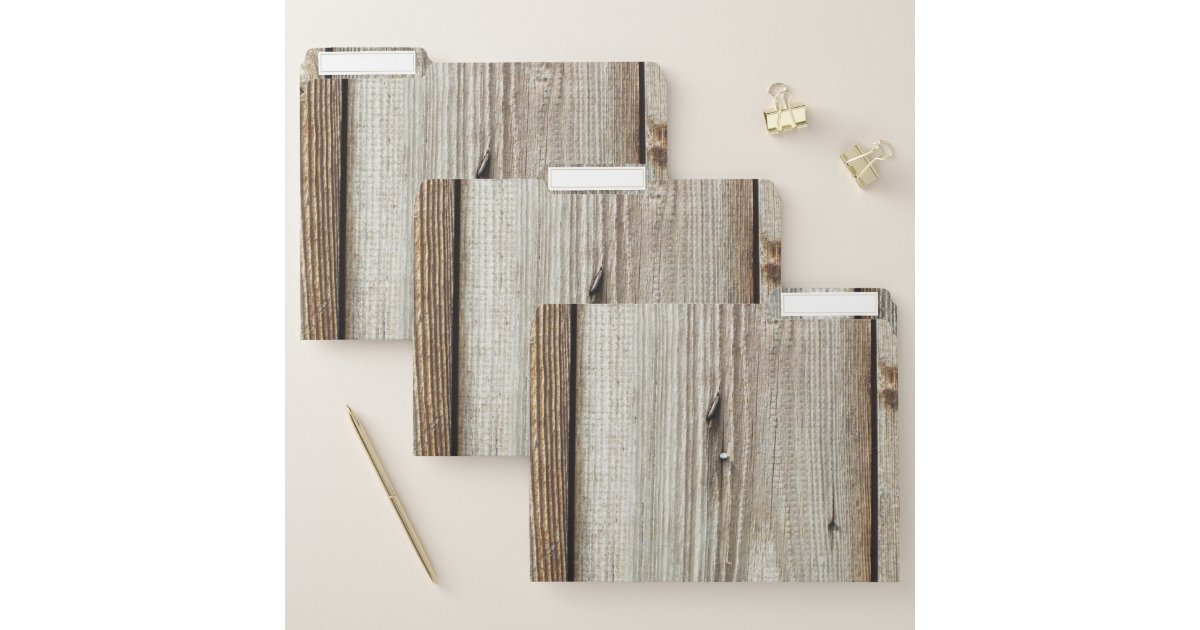 old rustic wood wall file folder | Zazzle