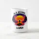 Old School Gamer Retro Beach Art Coffee Mug | Zazzle