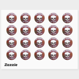 Old School Hot Rods Classic Round Sticker | Zazzle