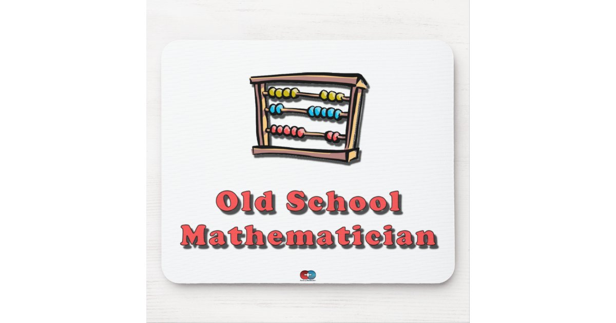 Old School Math Mouse Pad | Zazzle