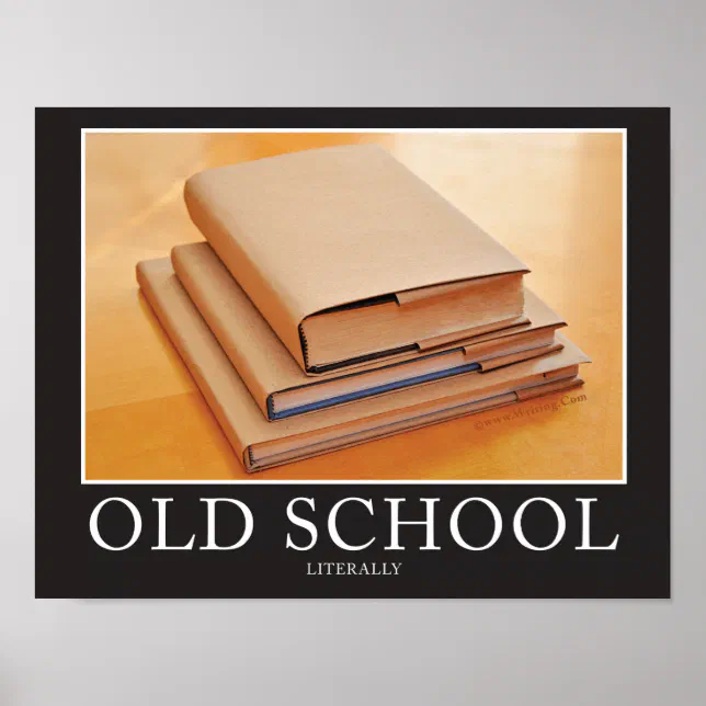 Old School Poster | Zazzle