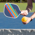 Old School Retro Rainbow with Name Pickleball Paddle | Zazzle