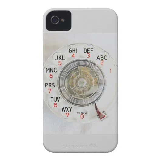 Old School Rotary Dial iPhone Case-Mate Case Cell | Zazzle