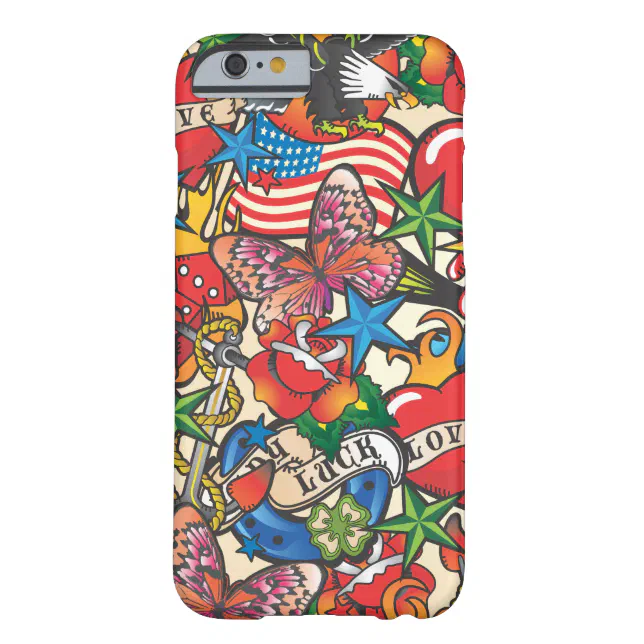 Old School Tattoo Cell Phone Cover Case | Zazzle