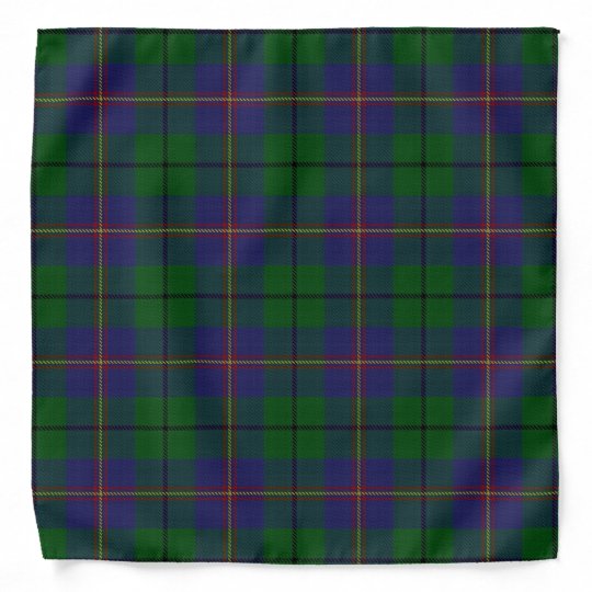 Old Scotsman Clan Carmichael Tartan Plaid Bandana | Zazzle.com