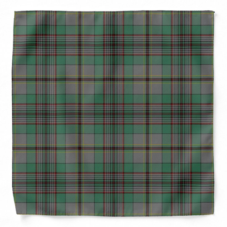 Old Scotsman Clan Craig Tartan Plaid Bandana | Zazzle