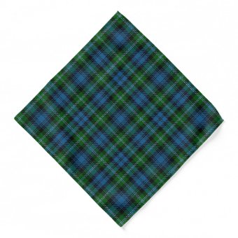 Old Scotsman Clan Lyon Tartan Plaid Bandana | Zazzle