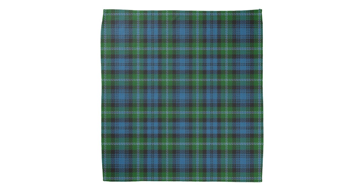 Old Scotsman Clan Lyon Tartan Plaid Bandana | Zazzle.com