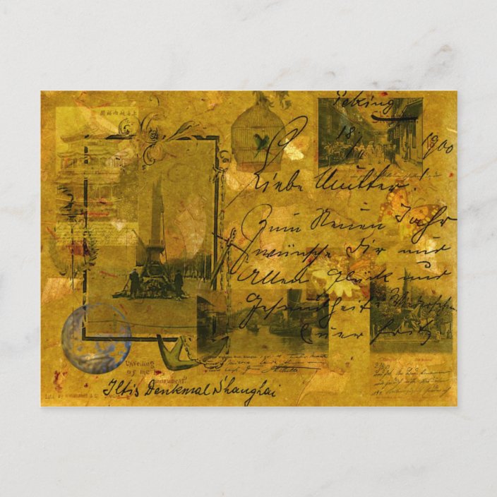 Old Shanghai Postcard | Zazzle.com