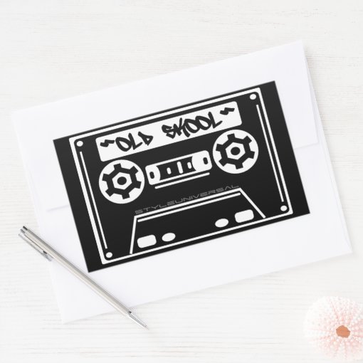 OLD SKOOL stickers | Zazzle