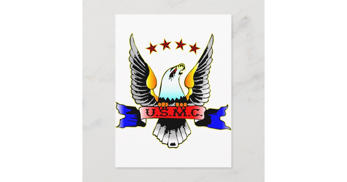 Old Style USMC Postcard | Zazzle