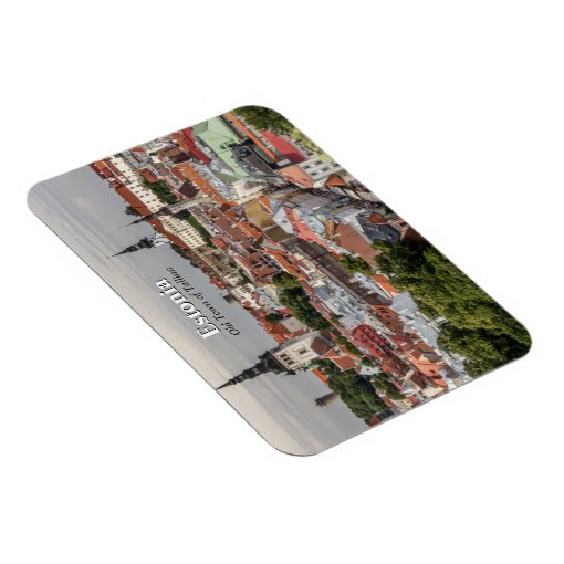 Old Town of Tallinn Estonia Magnet | Zazzle