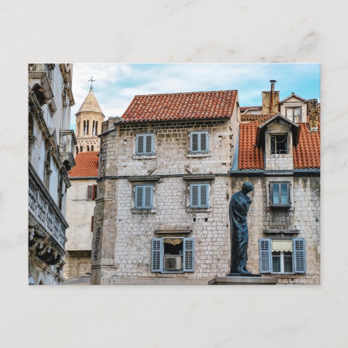 Old town, Split, Croatia Postcard | Zazzle.com