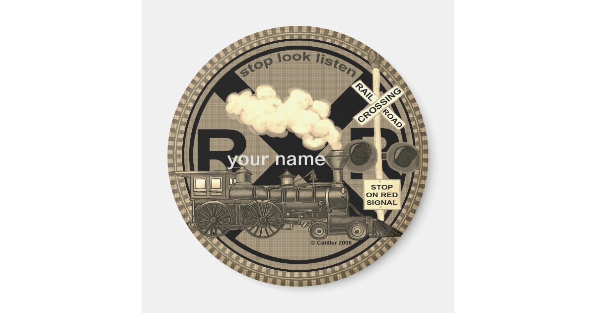 Old Train magnet | Zazzle