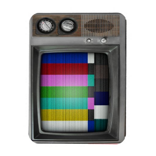 Old TV Magnet | Zazzle