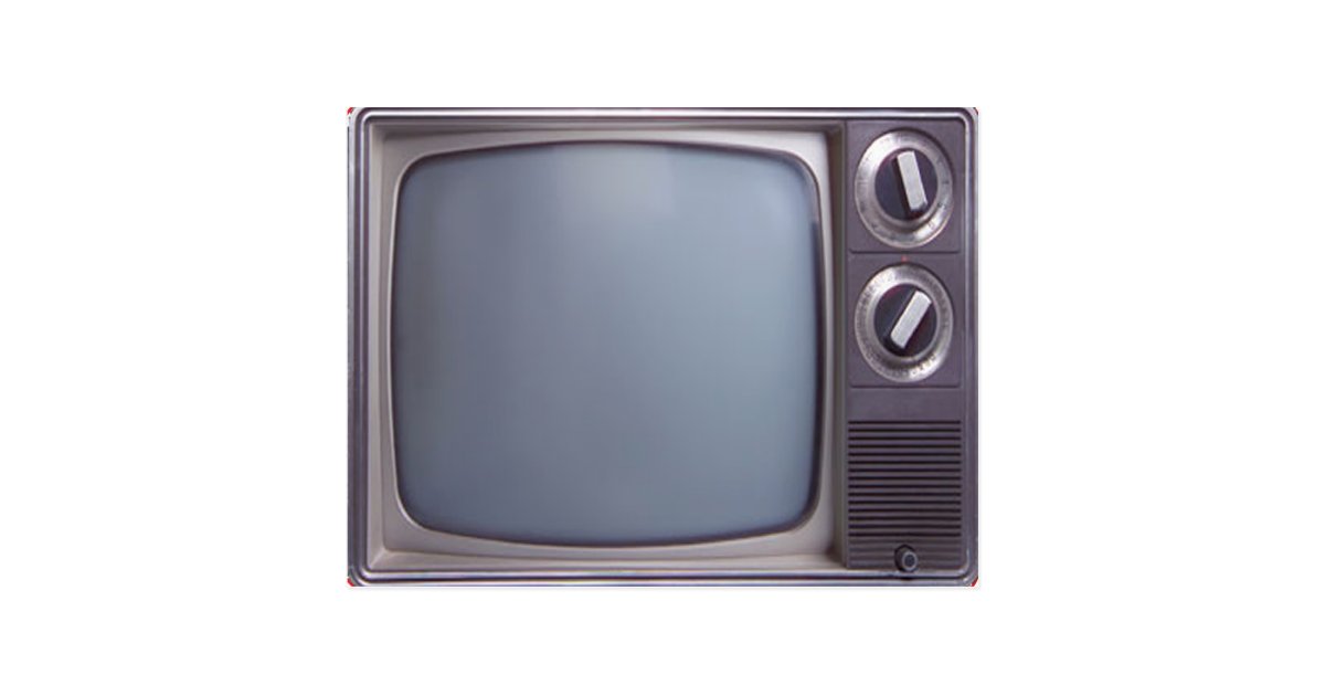 Old TV Postcard | Zazzle.com