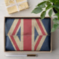 Old Vintage Grunge United Kingdom Flag Union Jack Tissue Paper | Zazzle