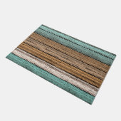 Old Vintage Weathered Wooden Planks Pattern Doormat | Zazzle
