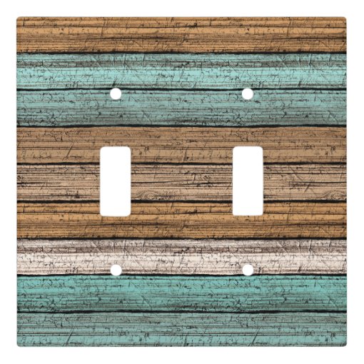 Old Vintage Weathered Wooden Planks Pattern Light Switch Cover | Zazzle