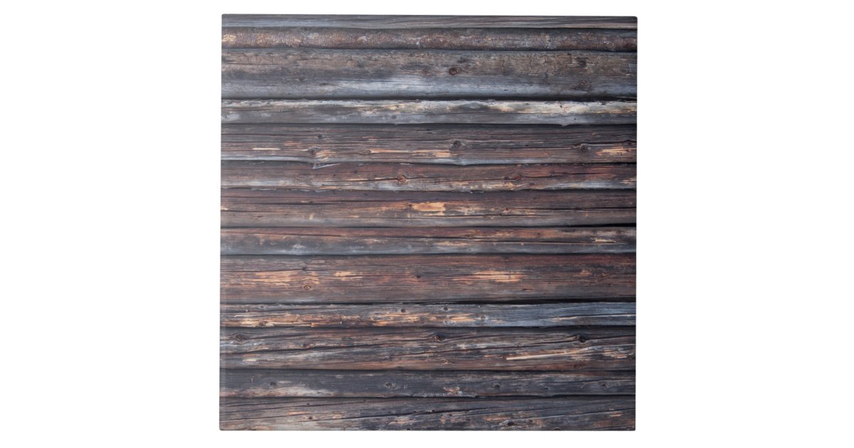 Old weathered wood wall texture tile | Zazzle